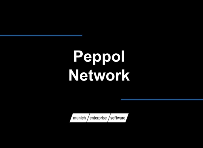 What is PEPPOL? | PEPPOL Germany, e-invoicing, network