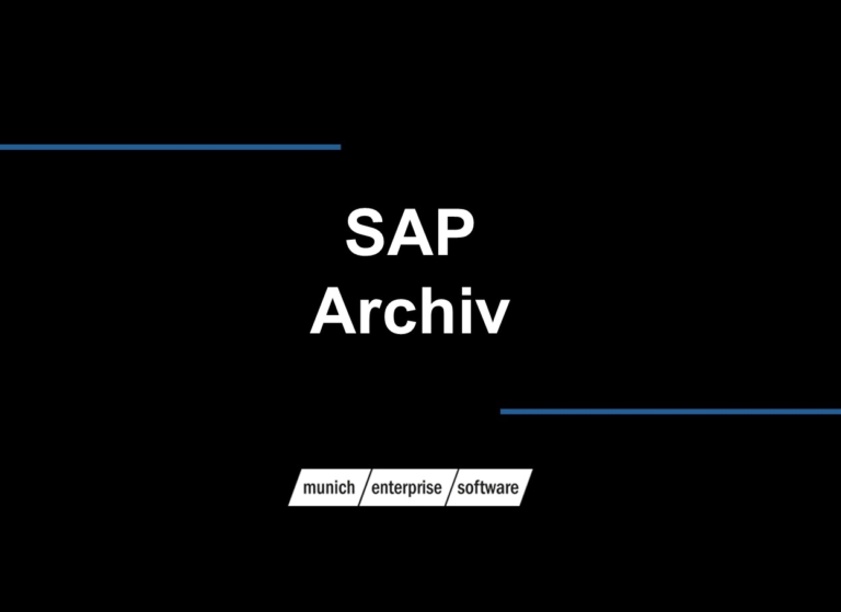 SAP Archiving - Important Terms
