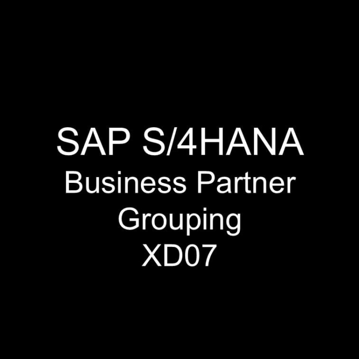 Changing Grouping in SAP S/4HANA – What to Do Without XD07? Changing Grouping in SAP S/4HANA – What to Do Without XD07?