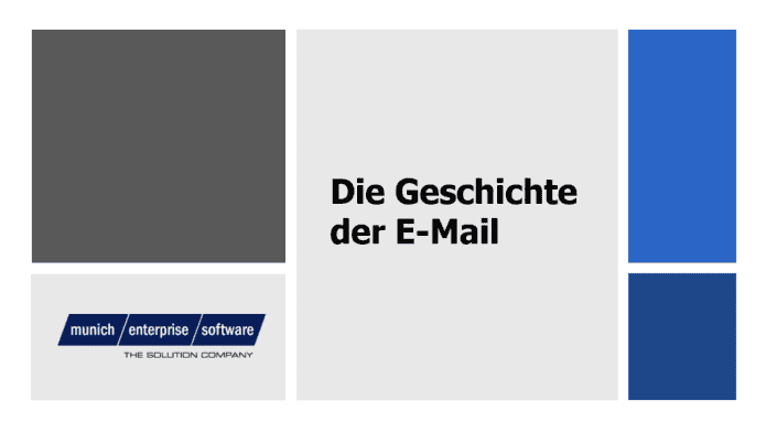 Die Geschichte der E-Mail - von der Entstehung bis heute