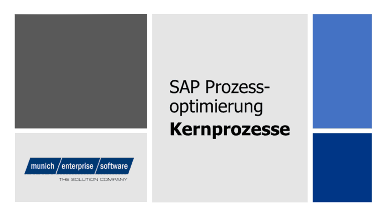 Core processes - What you need to know about OPTIMIZATION!