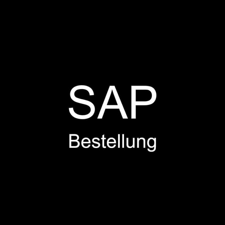 SAP Auftragsbestätigungen überwachen - Transaktion ME92F