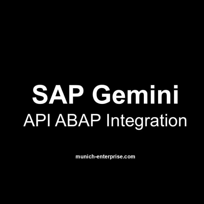 SAP Gemini API ABAP Integration: Guide with SM59 & STRUST