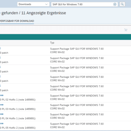 SAP GUI Download - SO it works!