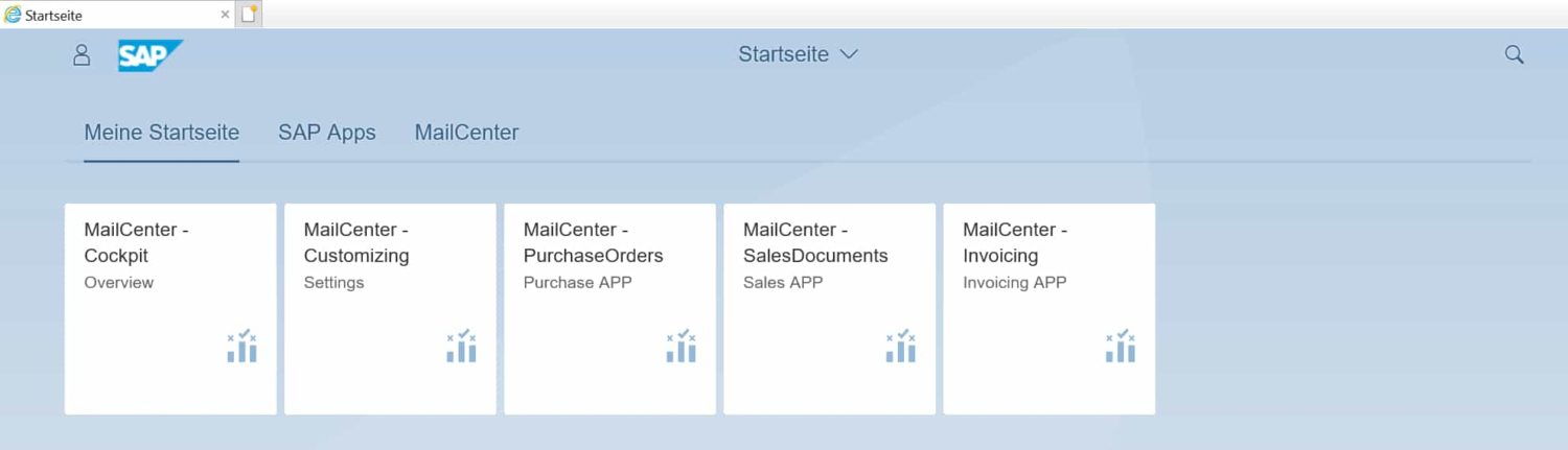 SAP Digital Platform - MailCenter