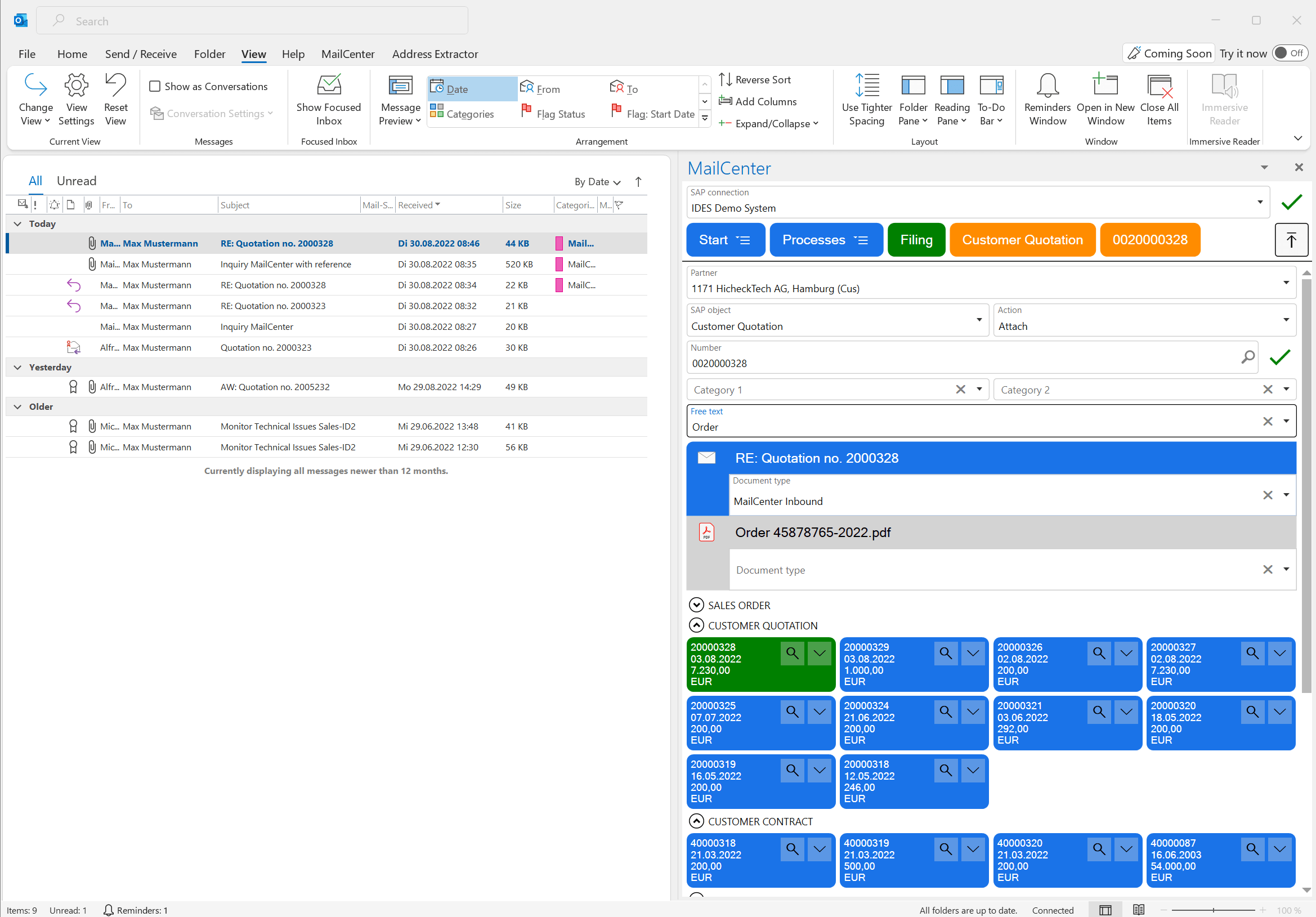 Sap Outlook Integration Top Add On Sap Erp And S 4