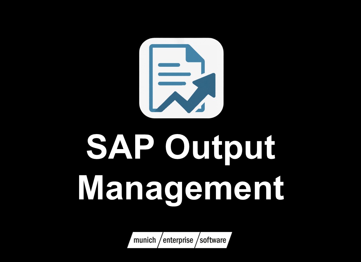 S/4HANA Output Management: Apps, CDS View & BRF+